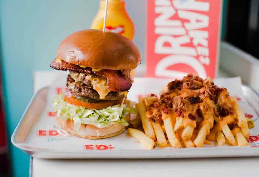 Free* starter or dessert + more at Ed’s Diner - Save the Student