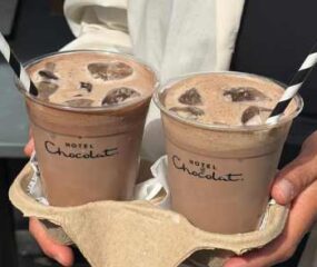 Free Coconut Macaroon Iced Chocolate drink - Save the Student
