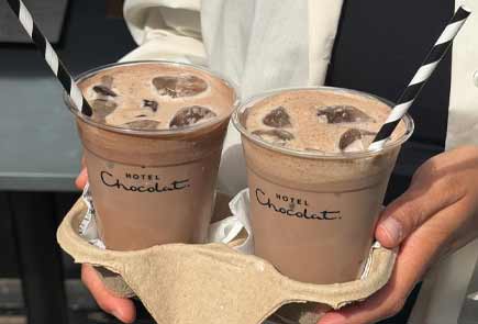 Free Coconut Macaroon Iced Chocolate drink - Save the Student