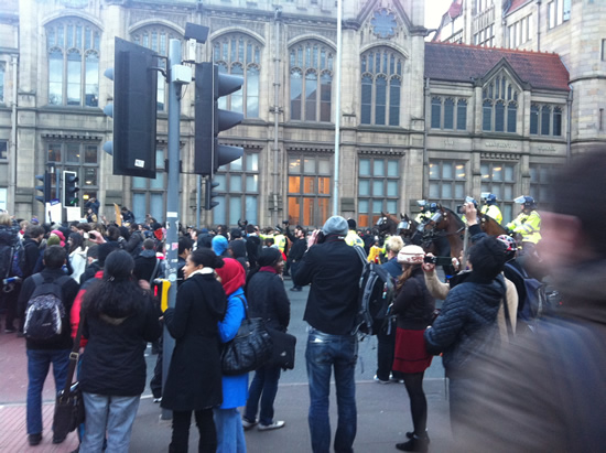 Student protests against fees – Manchester - Save the Student