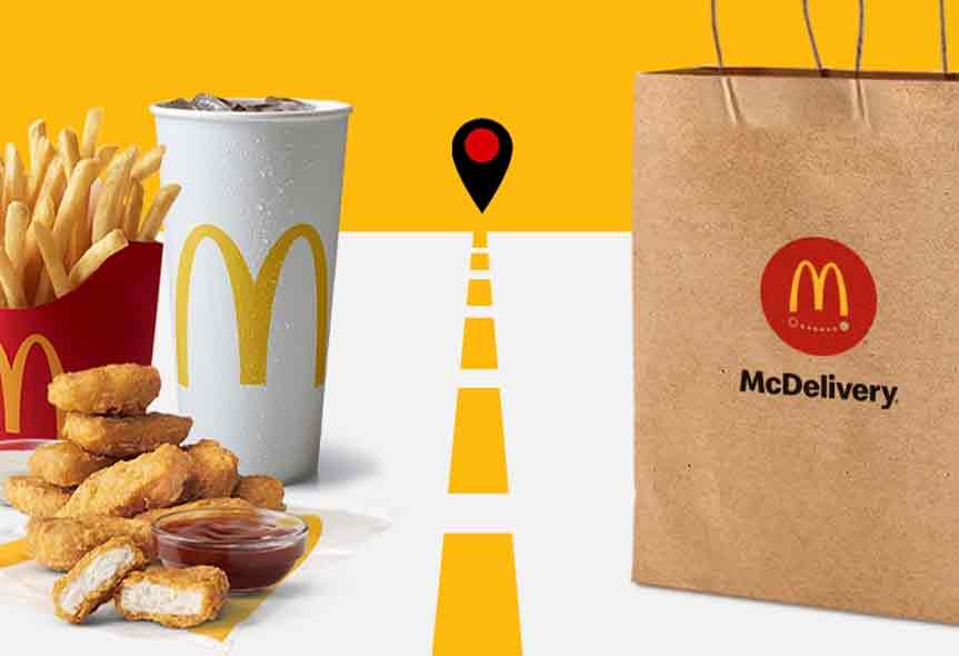 Get McDonald’s DELIVERED - Save the Student