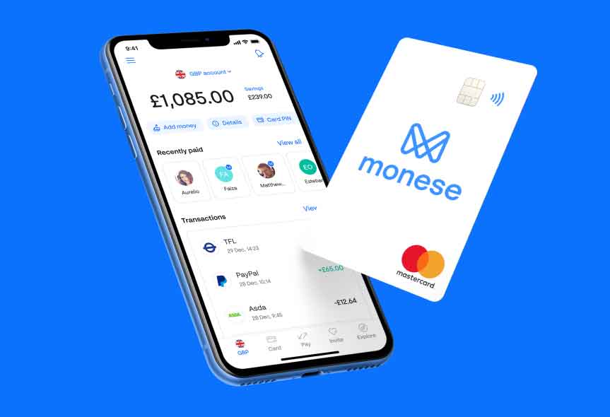 Free £10 with Monese - Save the Student